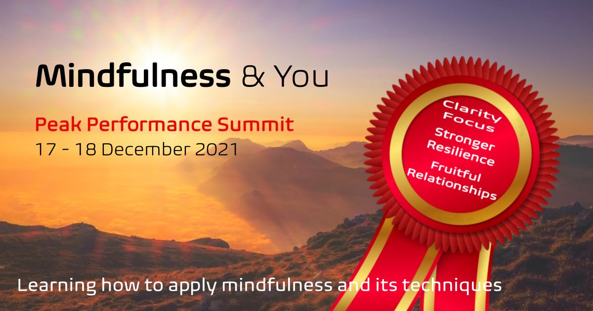 "Mindfulness & You” Peak Performance Summit by Morphing Mind