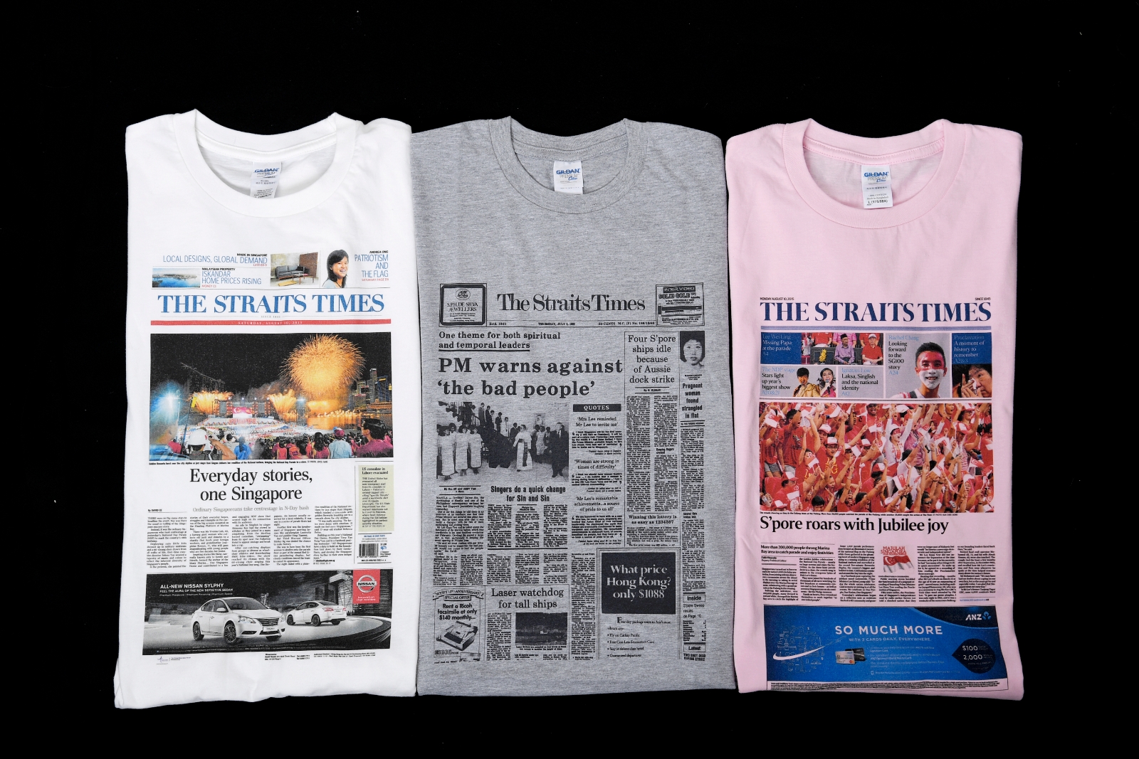 Customise your own ST front-page tee